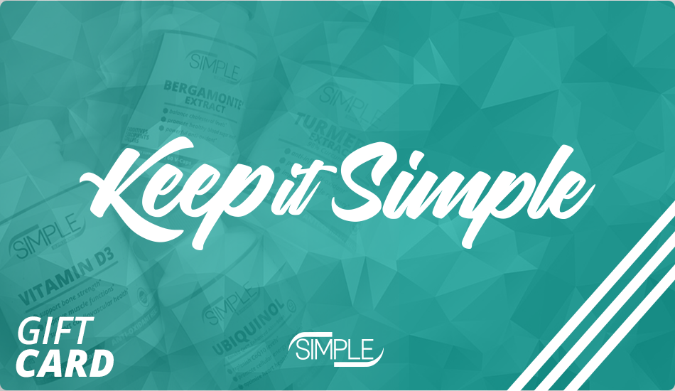 Gift Card – Simple Supplements